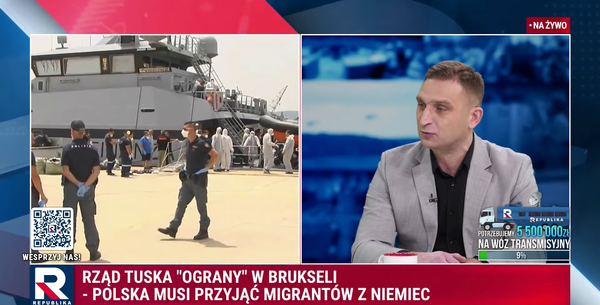 Bąkiewicz: masowa imigracja jest narzędziem do niszczenia narodów w Europie